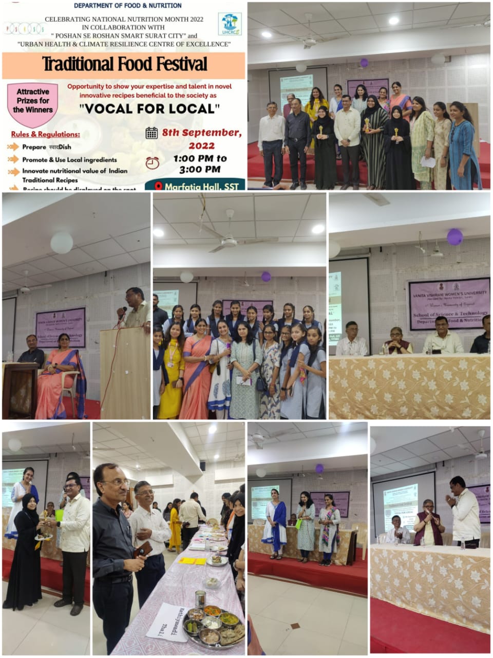 Traditional Food Festival – Vanita Vishram Women's University