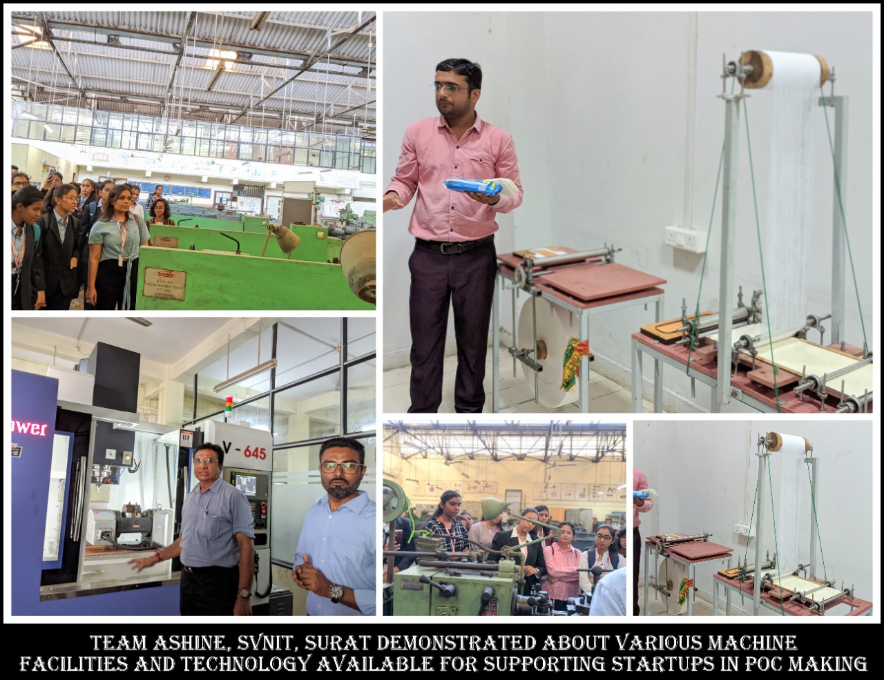 Visit to ASHINE, SVNIT Surat – Vanita Vishram Women's University