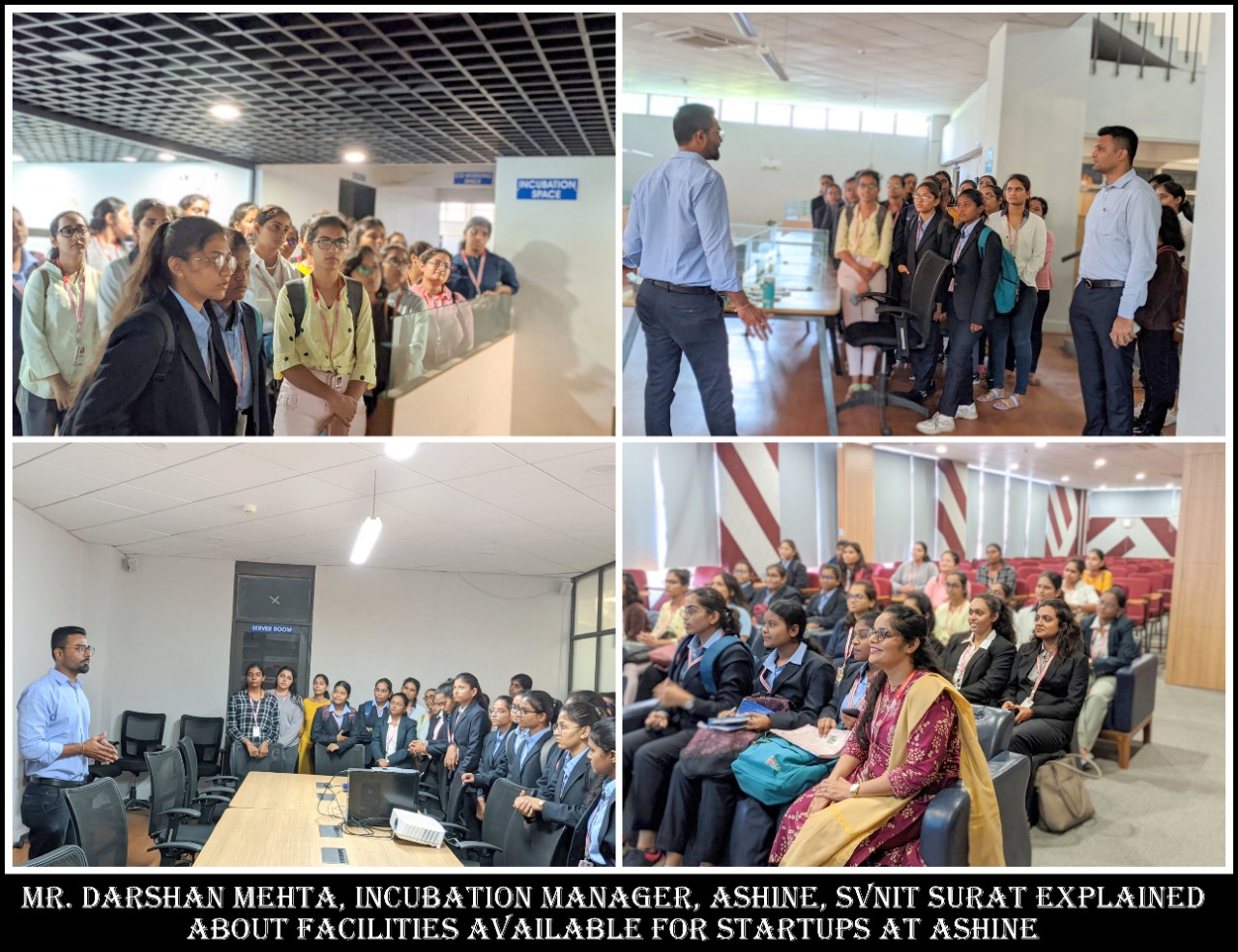 Visit to ASHINE, SVNIT Surat – Vanita Vishram Women's University