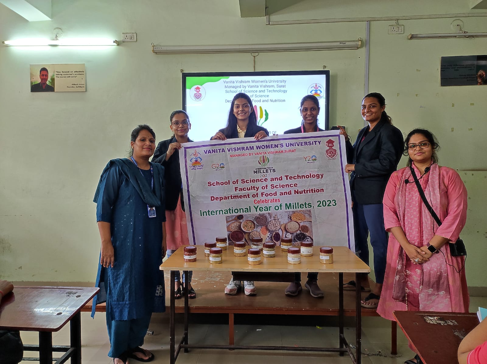 Seminar on Millets Awareness – Vanita Vishram Women's University